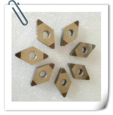 China CBN tipped inserts blades for hardened tool steel for sale