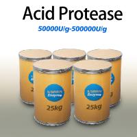 Quality 200000U/G Acid Protease Enzyme Powder Customized Food Grade Industrial Grade for sale