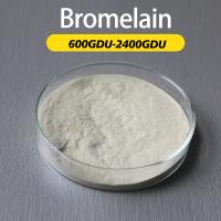 Quality 600GDU-2400GDU bromelain papain enzyme Powder like fully soluble in water for sale