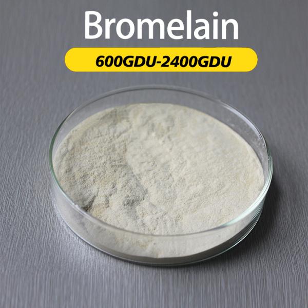 Quality 600GDU-2400GDU bromelain papain enzyme Powder like fully soluble in water,providing enzyme preparation sample for sale