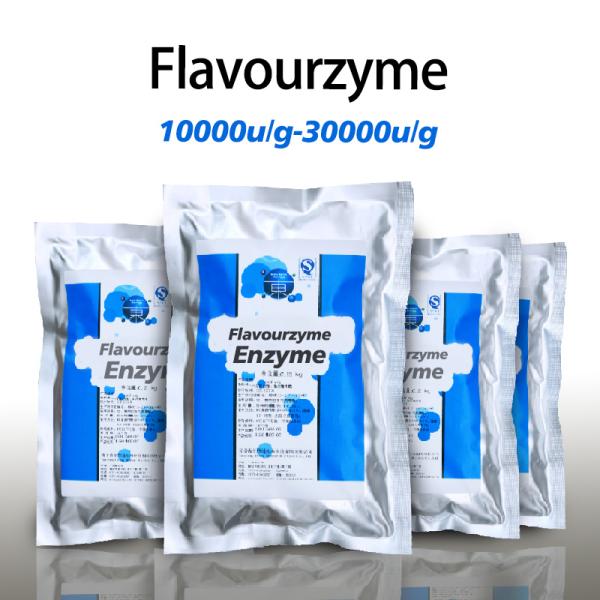 Quality Flavourzyme 30000u/g Food-Grade Enzyme application in protein hydrolysis and Pet food for sale