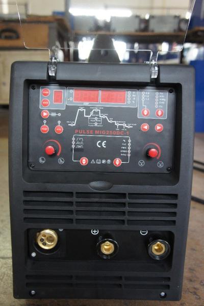 Quality LED Display MMA IGBT Double Pulse Mig 250DC-1 MIG Welder Aluminum for sale