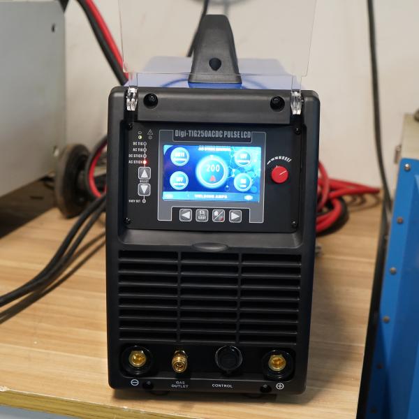 Quality 230V LCD Tig Ac Dc Mma Welding Machine Aluminum Welder for sale