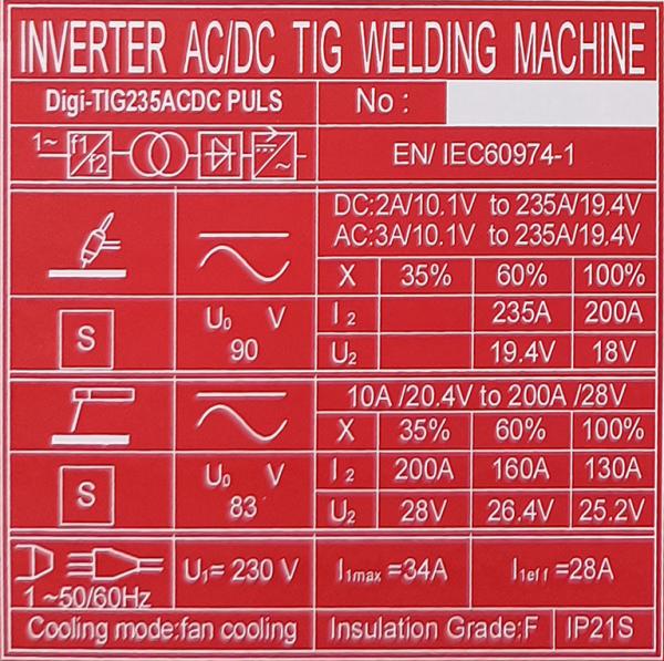 Quality 230V IGBT Digital Inverter Ac Dc Tig Welder Tig Mma Welding Machine Aluminum for sale