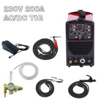 Quality 230V Pulse ACDC TIG DC MMA Aluminum Tig Welding Machine Digital Control Mig for sale