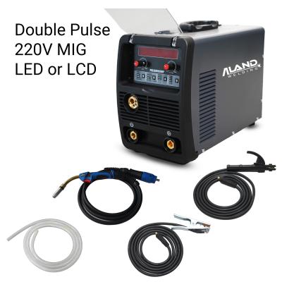 China 200A Double Pulse Mig Welding Machine Welding Machine Manufacturer 220V Mig Aluminum Welder for sale