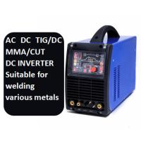 Quality Single Phase 3IN1 200A AC DC TIG MMA CUT Welders Aluminum TIG Welders With 2T 4T for sale