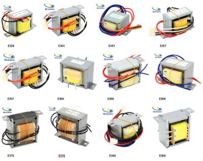 China Ei Series PCB Mouting Low Frequency Transformer for Audio Device for sale