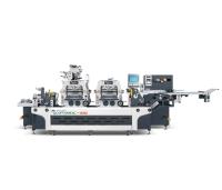China MDC-330 Automatic Flatbed Label Die Cutting Machine 330mm Width 400 Cycles/Min for Barcode Stickers for sale