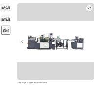 China XPX MDC-S-330 Automatic Barcode Label Die Cutting Machine - Custom Width & Thickness, AC380V/50Hz for sale