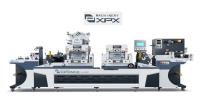 China Precision Double Station Label Die Cutting Machine Label Cutting Machine 600mm Max Rewind Diameter for sale