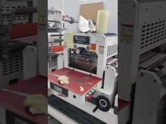 Speed Double Station Label Die Cutting Machine 400m/min Cutting Speed ±0.1mm Precision