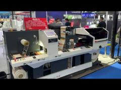 Eighty Percent Coverage Pantone Colors Automatic Sticker Label Die Cutter 450 USD Printing Head Cost