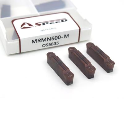 China Face Tungsten Parting Carbide Grooving Insert MRMN500 For Cnc Cutter for sale