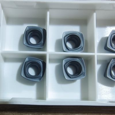 Cina Alimentazione di macinazione di giro Sdmt delle inserzioni del carburo di CNC di SDMT120512-GH alta per il taglio di metalli in vendita