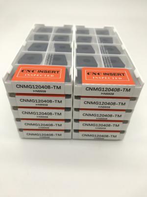 China Cvd Coating High Speed Steel Indexable Inserts , Cnc Cnmg 1204 08 Inserts for sale