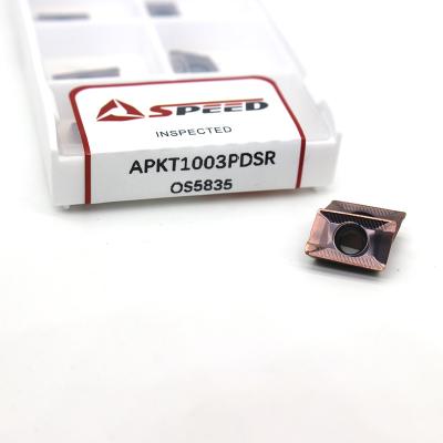 Китай Форма квадрата вставок Apkt160408 RDMT Apkt 1003 вольфрама Indexable продается