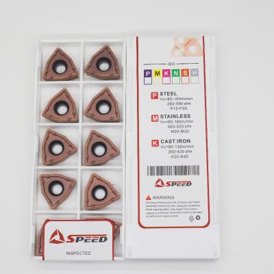 中国 CNC WC様式Wcmxはステンレス鋼のためのWCMX080412高い仕上げを挿入する 販売のため