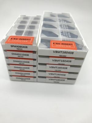 Cina Pvd ha ricoperto le inserzioni di giro VBMT160408 Vbmt160404 del carburo per l'acciaio in vendita