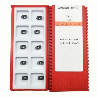 China Cast Iron Carbide Milling Insert Jdmt070204r JDMT070208R For Cutters for sale