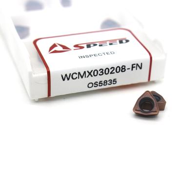 Cina Il trapano del tungsteno U di CNC inserisce il rivestimento di CVD dell'alimentazione veloce WCMX030208 in vendita