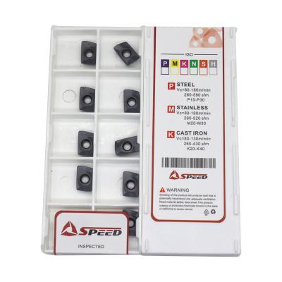 China Xomx Tungsten Milling Carbide Inserts For Steel High Feed Metal Lathe Use for sale