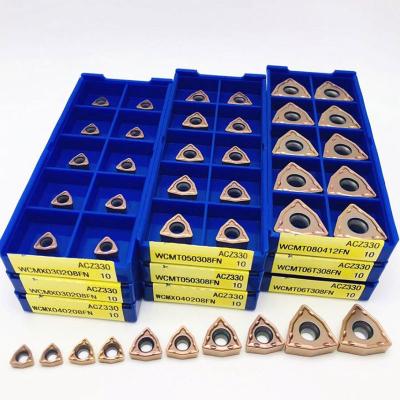 Cina Inserzione del carburo di U della macchina WCMT050308 WCMT06T308 di CNC con la lama di durezza in vendita