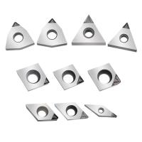 China High Finish PCD Diamond Inserts , CBN Diamond Turning Inserts for sale