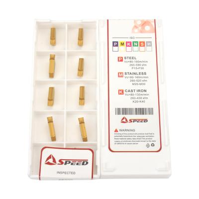 China CNC Carbide Grooving Tool Inserts Turning CNC Carbide Inserts For Steel Machining for sale