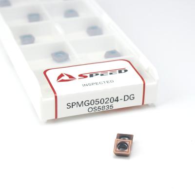 中国 回転UのドリルはPvdによって塗られるSPMG050204 SPMX CNCの旋盤の使用を挿入する 販売のため