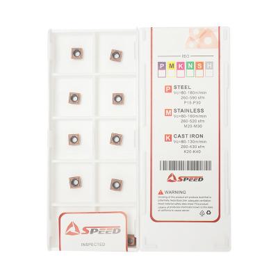中国 回転UのドリルはPvdによって塗られるSPMG050204 SPMX CNCの旋盤の使用を挿入する 販売のため