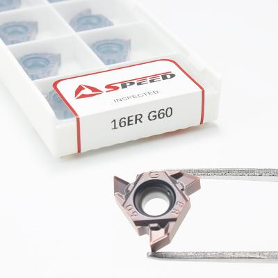 China 16ER 16ir Carbide Threading Inserts AG60 AG55 ISO Thread Cutting Tools for sale