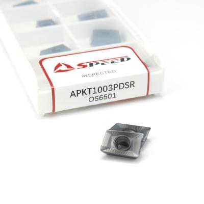 China APKT160408 Carbide Milling Insert APKT1604 APKT1003 CNC Carbide Lathe Milling Tool for sale