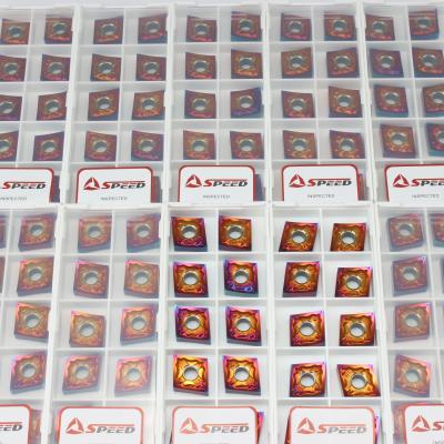 中国 100% タングメンカービッド回転 優れた回転のために黒/銅/黄色を挿入する 販売のため