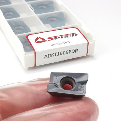 Китай CNC высокая подача резки линий индексируемые фрезерные вставки ADKT1505PDR ADKT 1505 продается