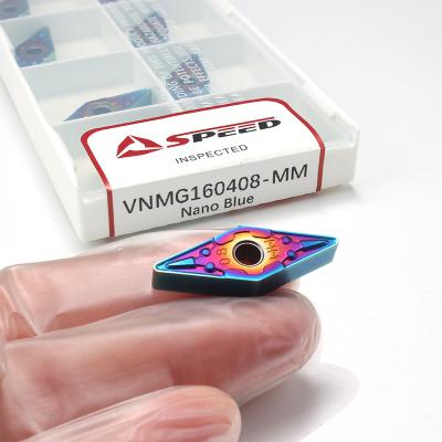 Cina SPEED Wnmg Tnmg Cnmg 431 432 331 332 Nanoblue Carbide Turning Insert HRC30-60 per il metallo duro in vendita