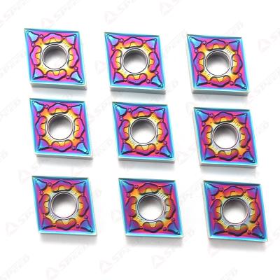 Cina SPEED Carbide Turning Insert With PCD PVD Coating / Nano Blue Coating in vendita
