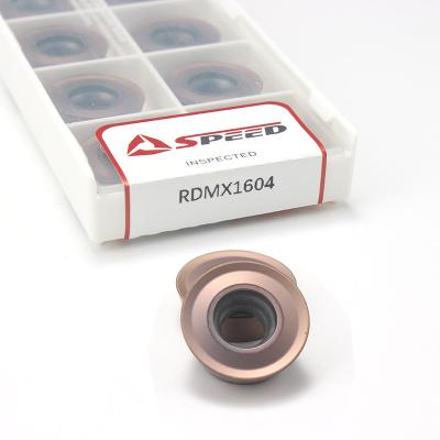 China Speed Carbide Milling Insert With PVD/CVD Coating RDMX1604 For Precision Milling Applications for sale