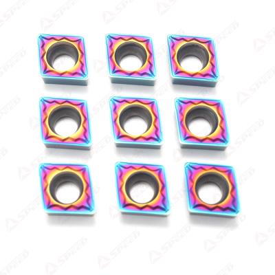 Китай Carbide Turning Inserts Nano Blue Coated CCMT09T304 CCMT09T308 продается