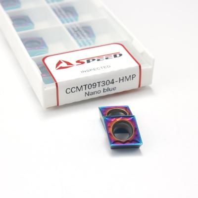 Китай Carbide Turning Inserts Nano Blue Coated CCMT09T304 CCMT09T308 продается