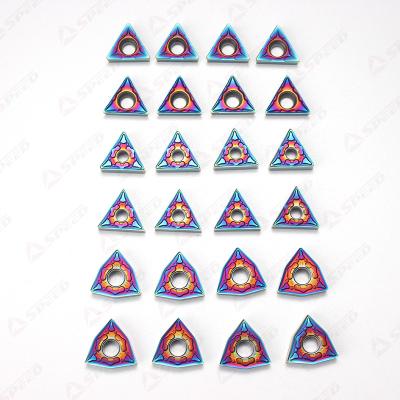 中国 Nano Blue Coating Carbide Turning Insert WNMG080408 SNMG120408 販売のため