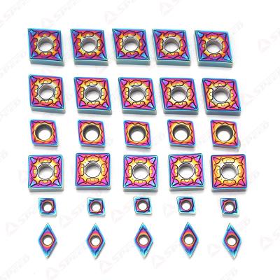 中国 Nano Blue Coating Carbide Turning Insert WNMG080408 SNMG120408 販売のため