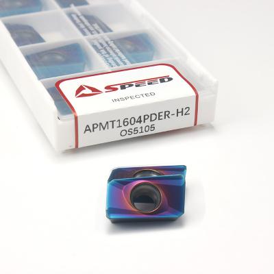 Китай Speed APMT1604PDER Blue PVD/CVD Carbide Milling Insert For Stainless Steel продается
