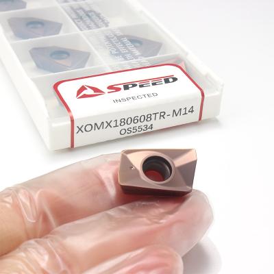 Cina Prime XOMX10T308 XOMX120408 XOMX XOMX 10T308 XOMX 120408 Cutting Tool Cnc Carbide Milling Insert in vendita