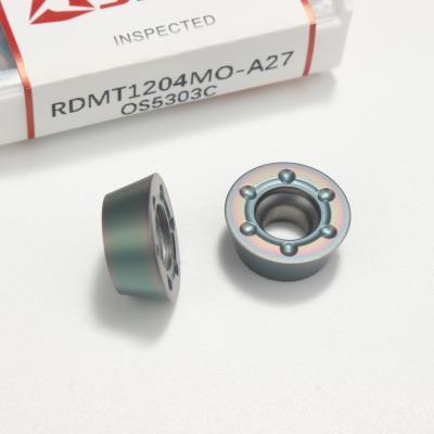 Cina Inserti RDMT per la lavorazione dei metalli con rivestimento in nano azzurro in vendita