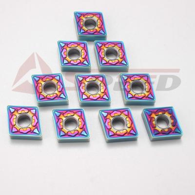 China Trabajo de metales Inserto de molino de cara cubierto de nano azul para aumentar la productividad y la durabilidad en venta