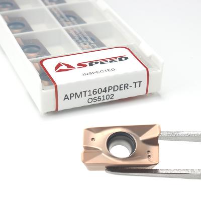 Cina APMT APKT APMT1135 APMT1604 APKT APKT1003 APKT160408-PM Cnc Carbide Milling Insert With PVD/CVD Coating in vendita