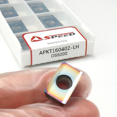Cina APMT APKT APMT1135 APMT1604 APKT APKT1003 APKT160408-PM Cnc Carbide Milling Insert With PVD/CVD Coating in vendita