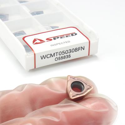 China Speed PVD PVD Coated WCMT050308FN SPMG WCMT Tungsten Carbide U Drill Inserts for sale