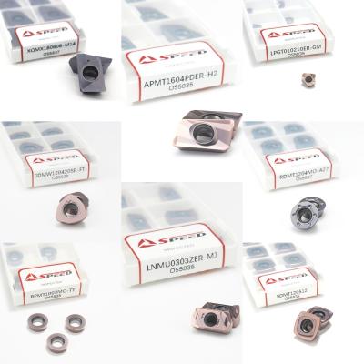 Cina PNMU1205 PNMU0905GNEN-MJ AH120 TUNGALOYS inserti di fresatura strumento CNC per il taglio di carburo di tornio metallico per PNMU in acciaio inossidabile in vendita
